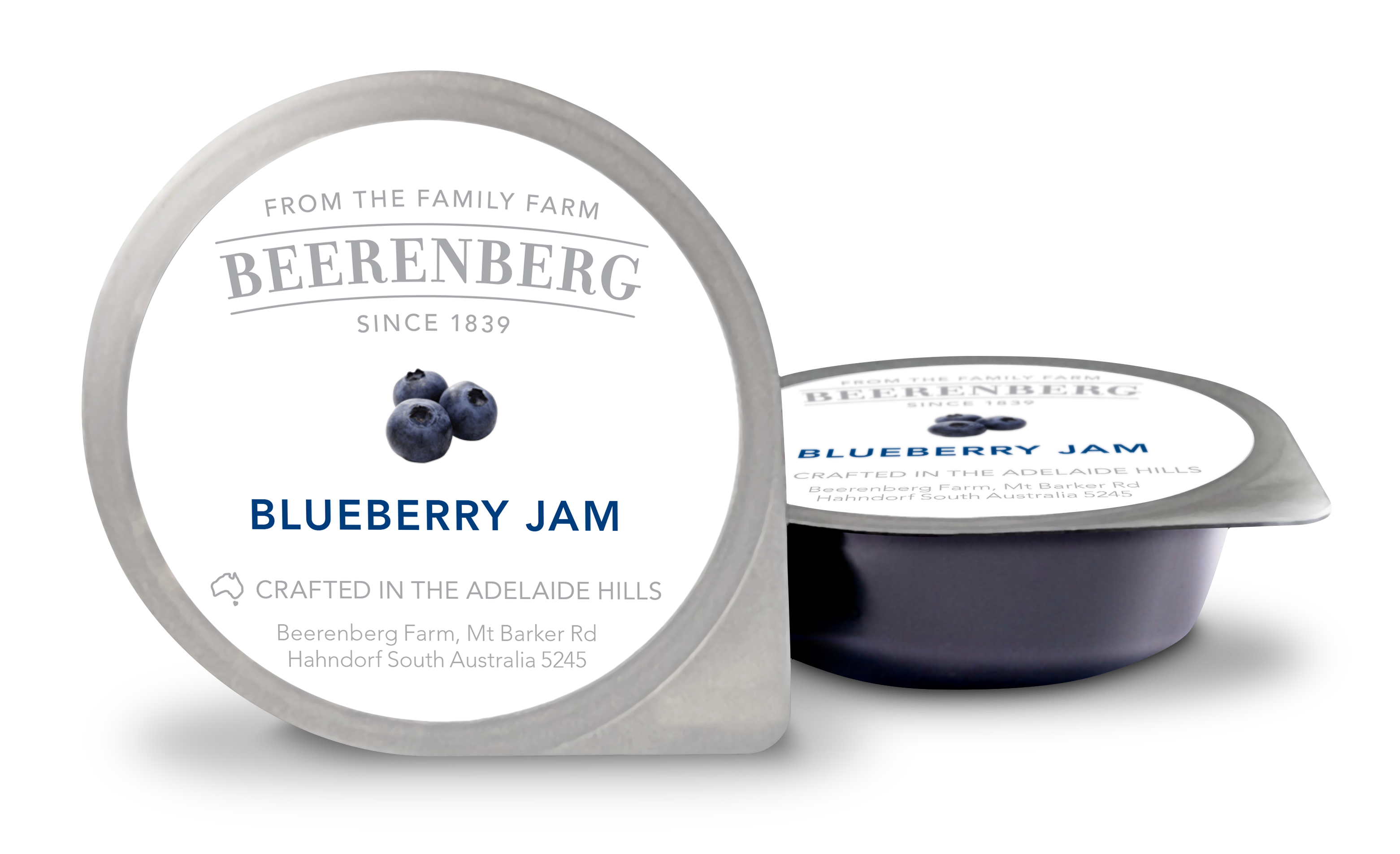 Blueberry Jam 14g Portion Control Cups Beerenberg Beerenberg Farm blueberry-jam-14g-portion-control-cups-beerenberg-beerenberg-farm