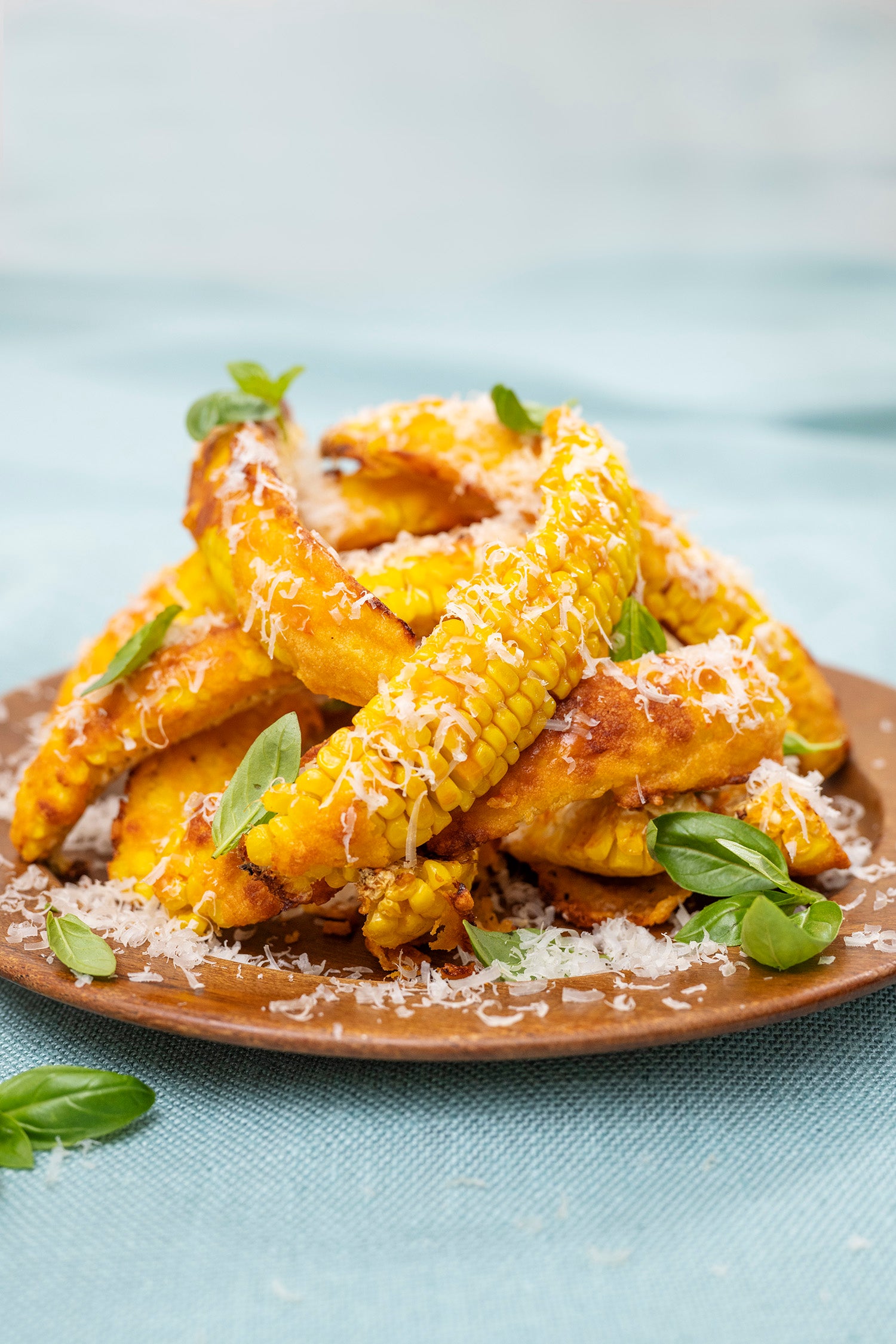 Charred Spicy Corn Ribs with Parmesan - Beerenberg Farm