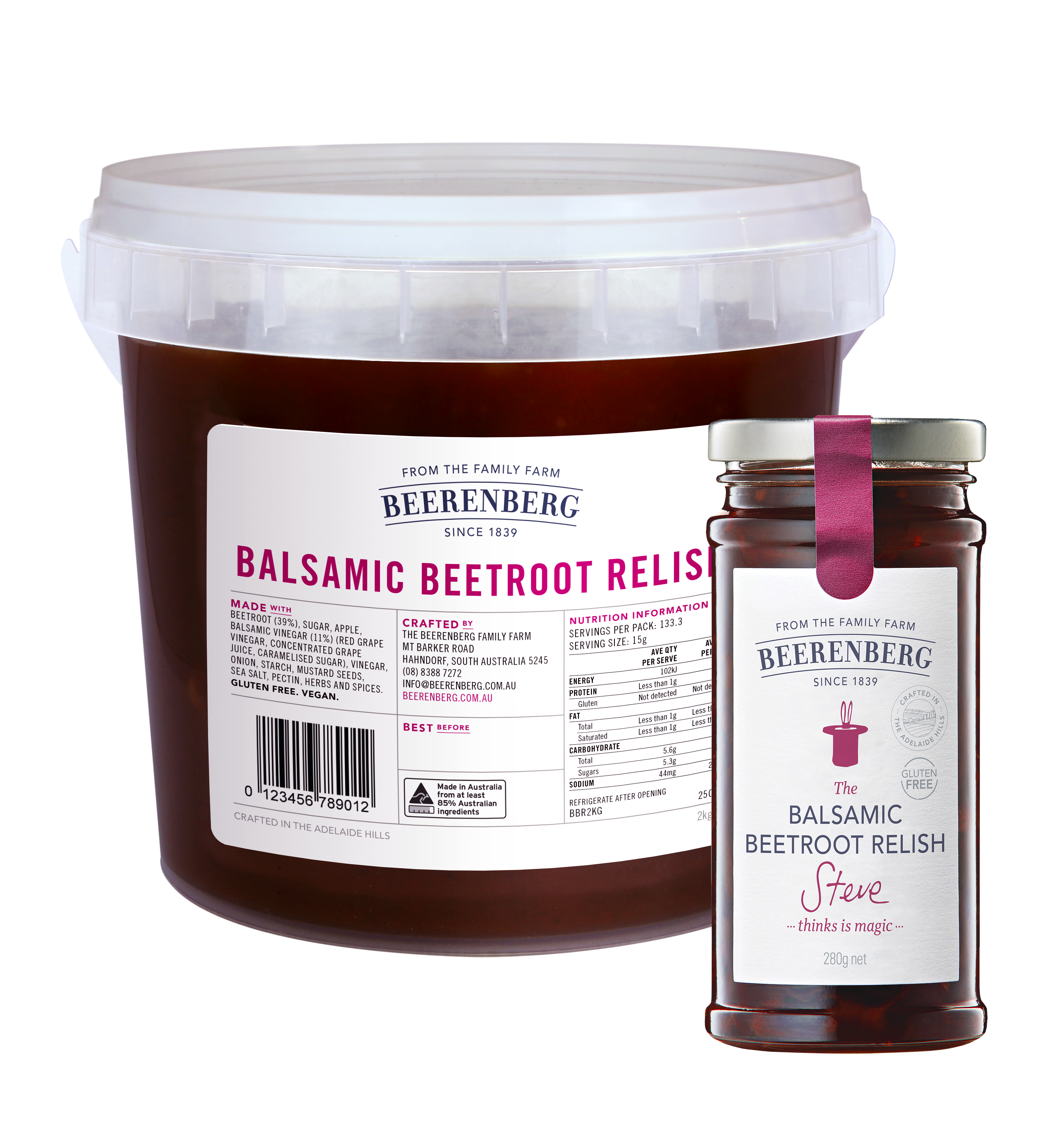Australian Balsamic Beetroot Relish (2KG) | In Catering Packs ...