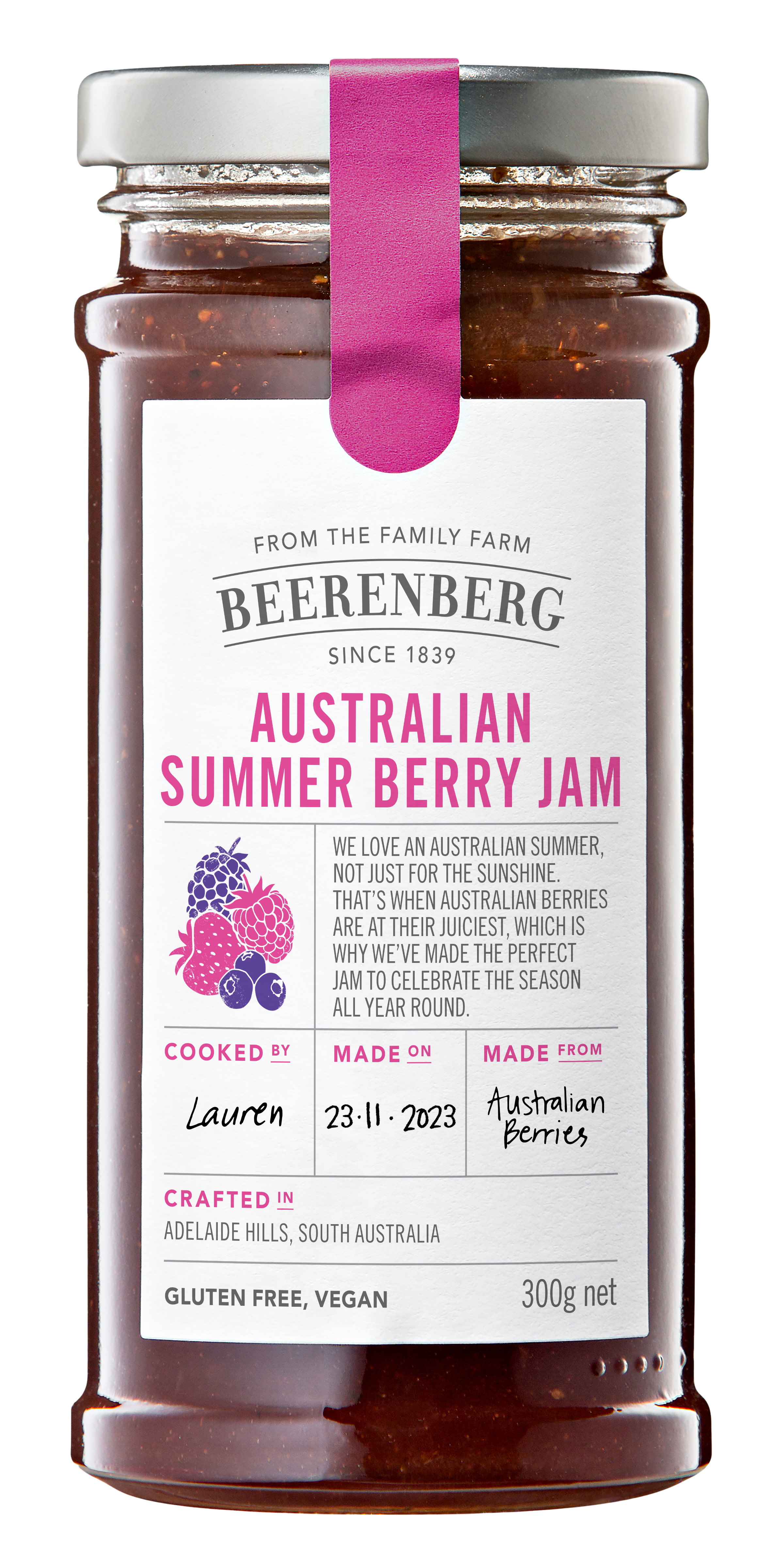 Australian Summer Berry Jam | Beerenberg - Beerenberg Farm