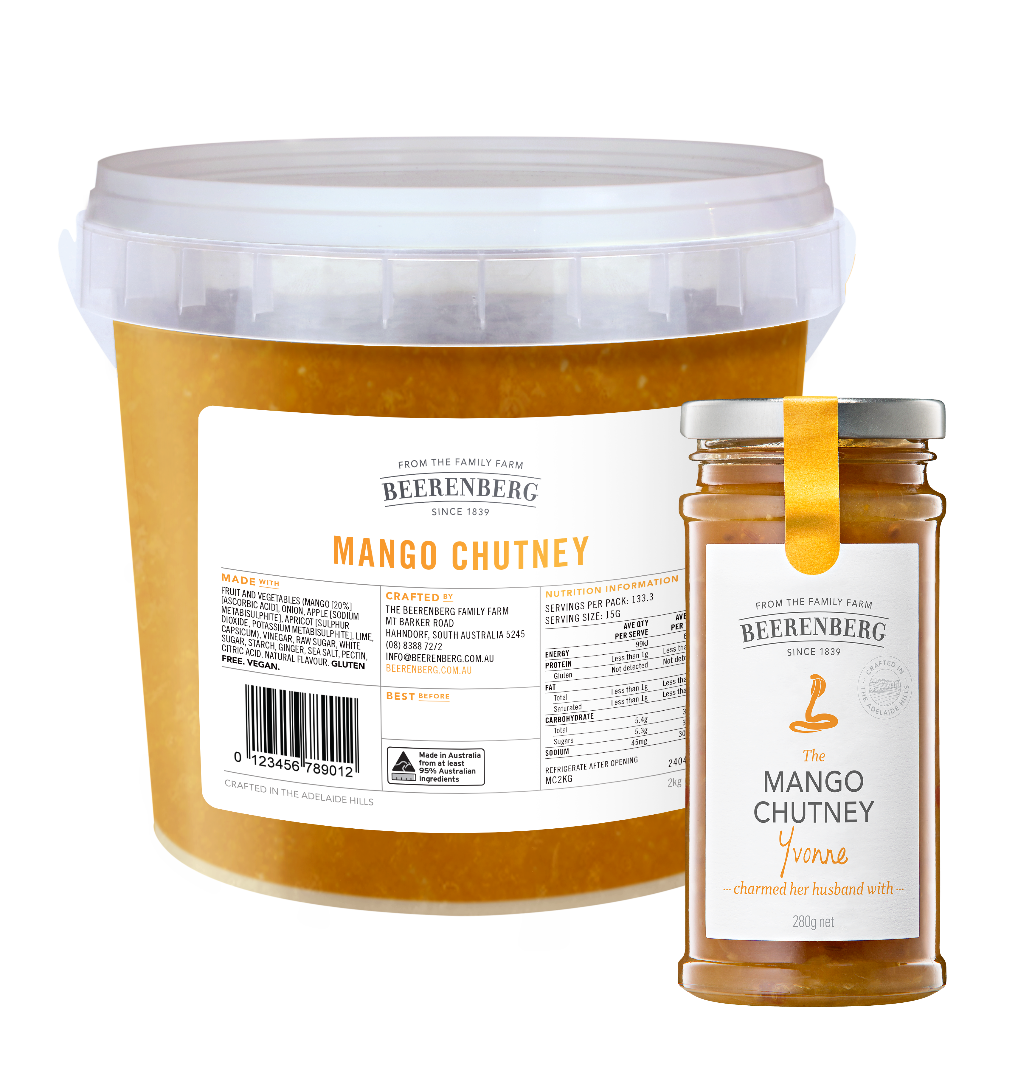 Australian Caramelised Onion (2KG) | In Catering Packs | Beerenberg ...